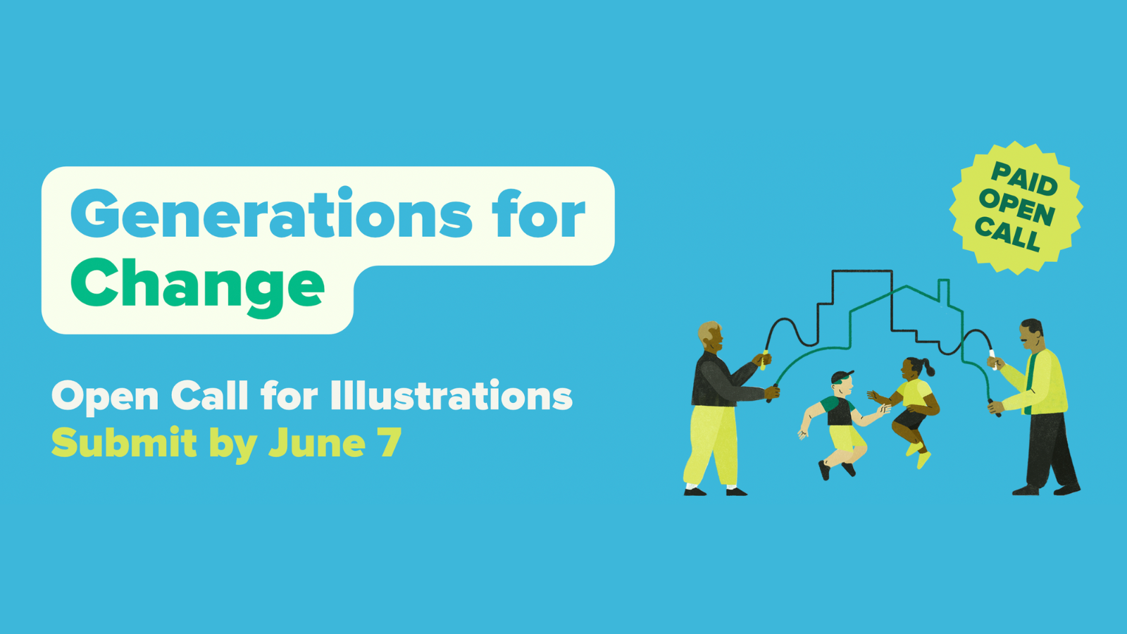 Got a Digital Illustration that Shows Generations Working Together ...